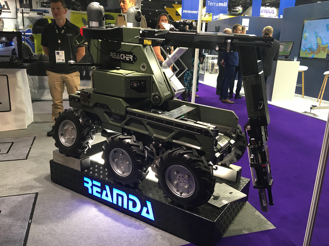 Reacher Robot Reamda DSEI Klein - European Security & Defence