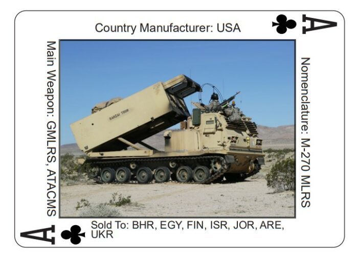 US Army’s TRADOC introduces card deck featuring NATO weapon systems ...