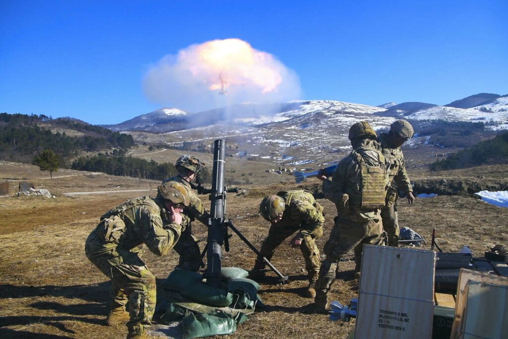 Towed artillery and dismounted mortar use in Ukraine