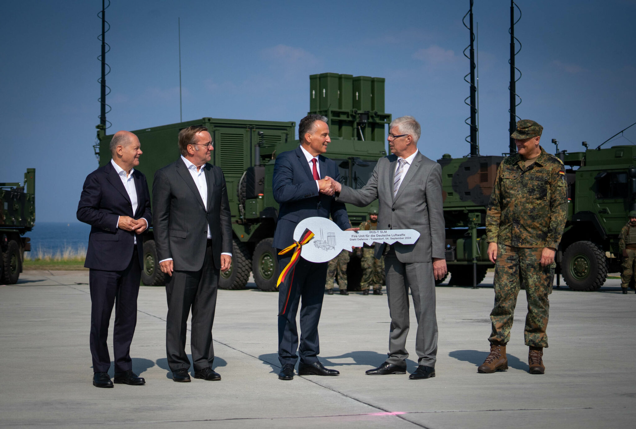 Luftwaffe achieves IOC with IRIS-T SLM air defence system - European ...