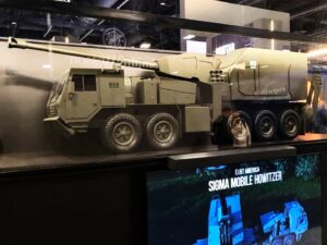 AUSA 2024: Elbit models Sigma wheeled 155 mm SPH as future US artillery ...