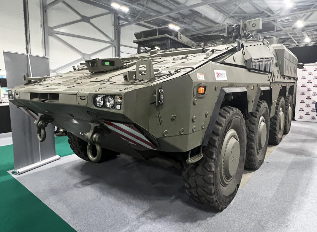 IAV 2025: first UK-built Boxer makes its public debut in Farnborough ...