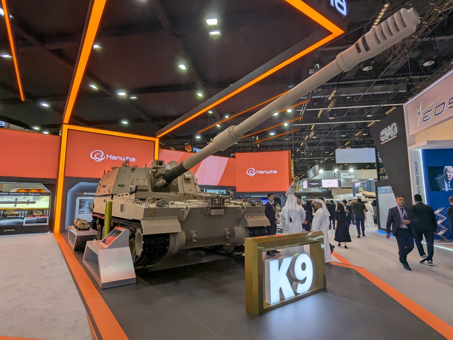 IDEX 2025: Hanwha Aerospace exhibits K9 SPH fitted with South Korean ...
