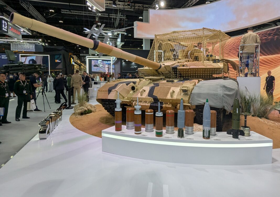 IDEX 2025: T-90MS forms centrepiece of Russian exhibits in Abu Dhabi - European Security & Defence