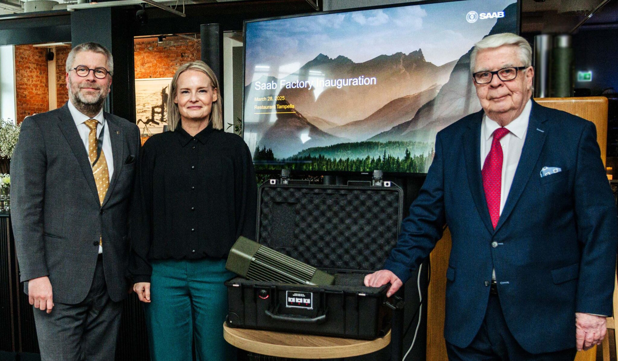 Serial production of Saab Sirius Compact EW sensors begins in Finland ...