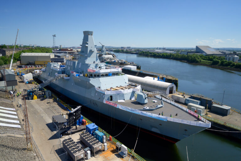 Royal Navy’s first Type 26 frigate officially named HMS Glasgow ...