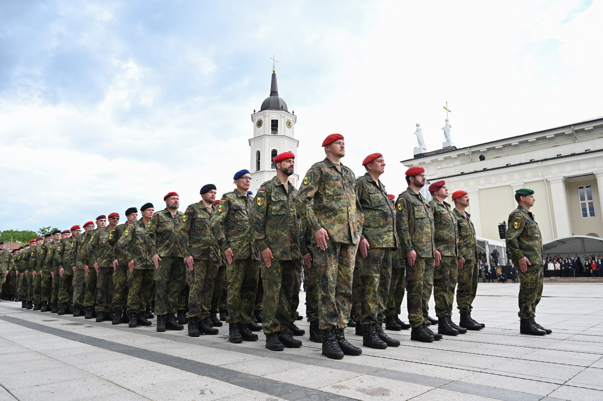 Germany officially stands up Lithuanian Brigade during ceremony in Vilnius - European Security ...