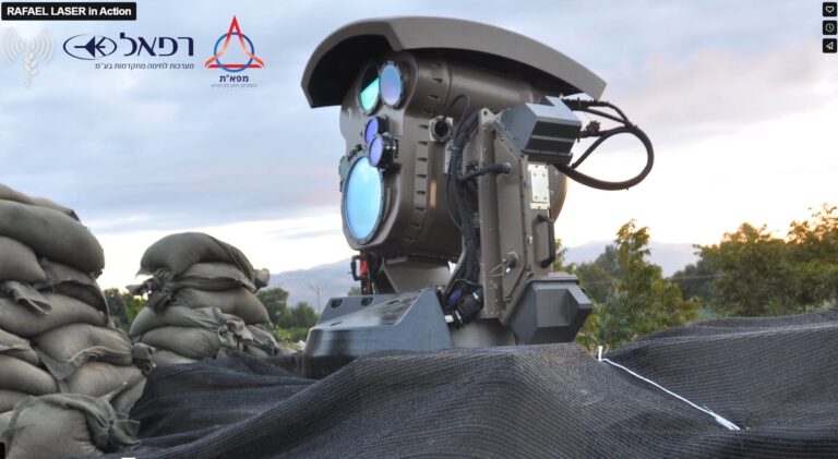 Rafael claims historical first as its laser weapon downs hostile air ...