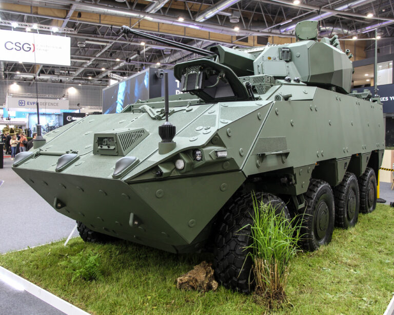 IDET 2025: Pandur II 8×8 EVO IFV prototype makes its premiere ...