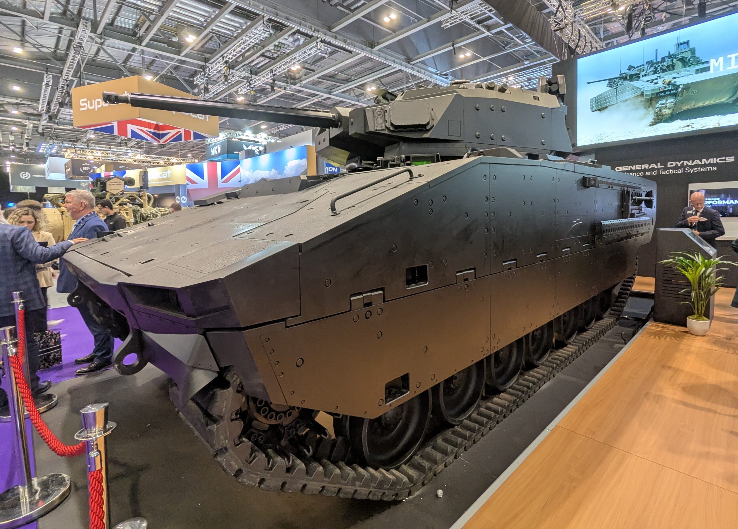 DSEI 2025: GDUK and LMUK present Ajax IFV concept vehicle - European ...