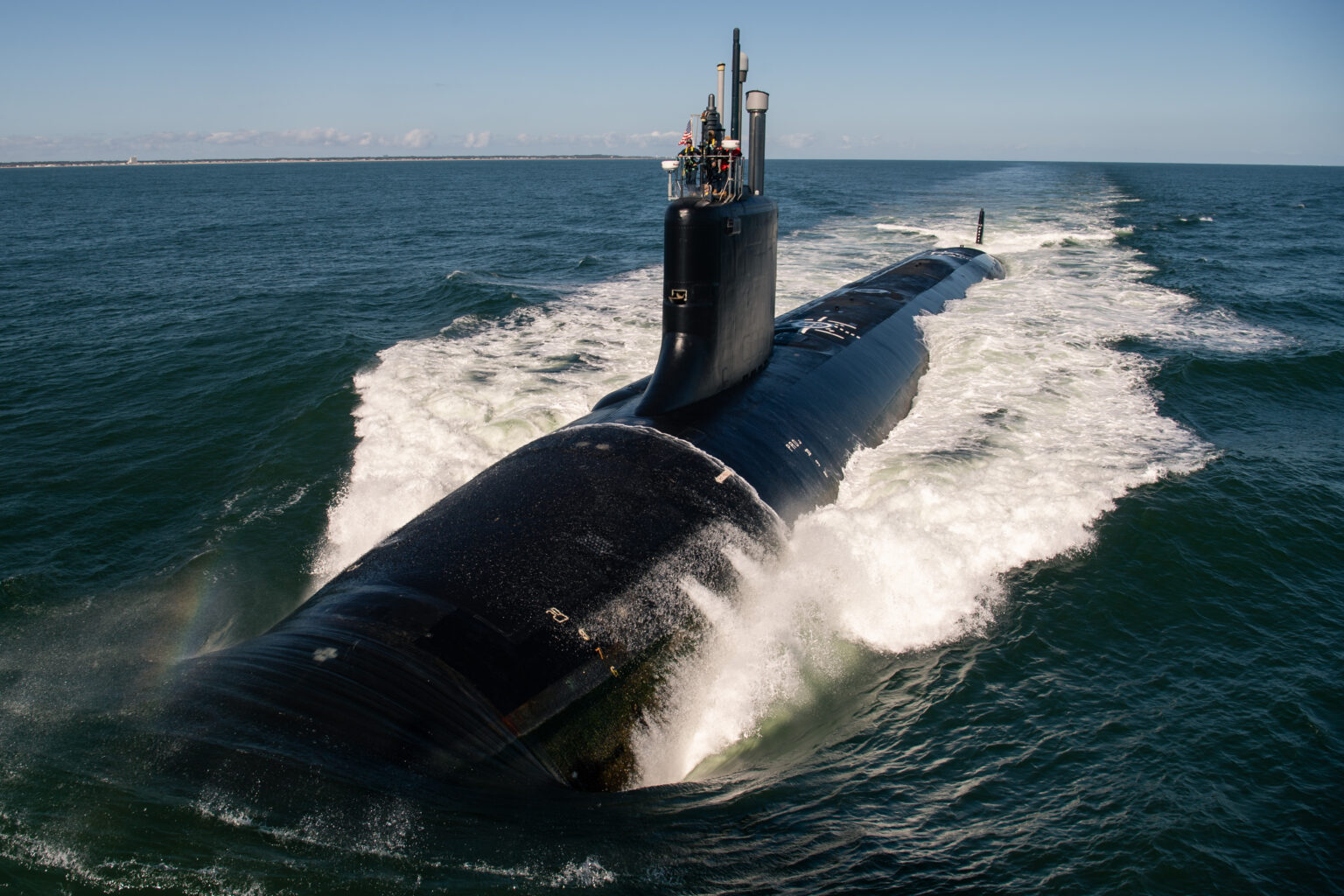 NNS completes initial sea trials of Virginia-class SSN Massachusetts ...
