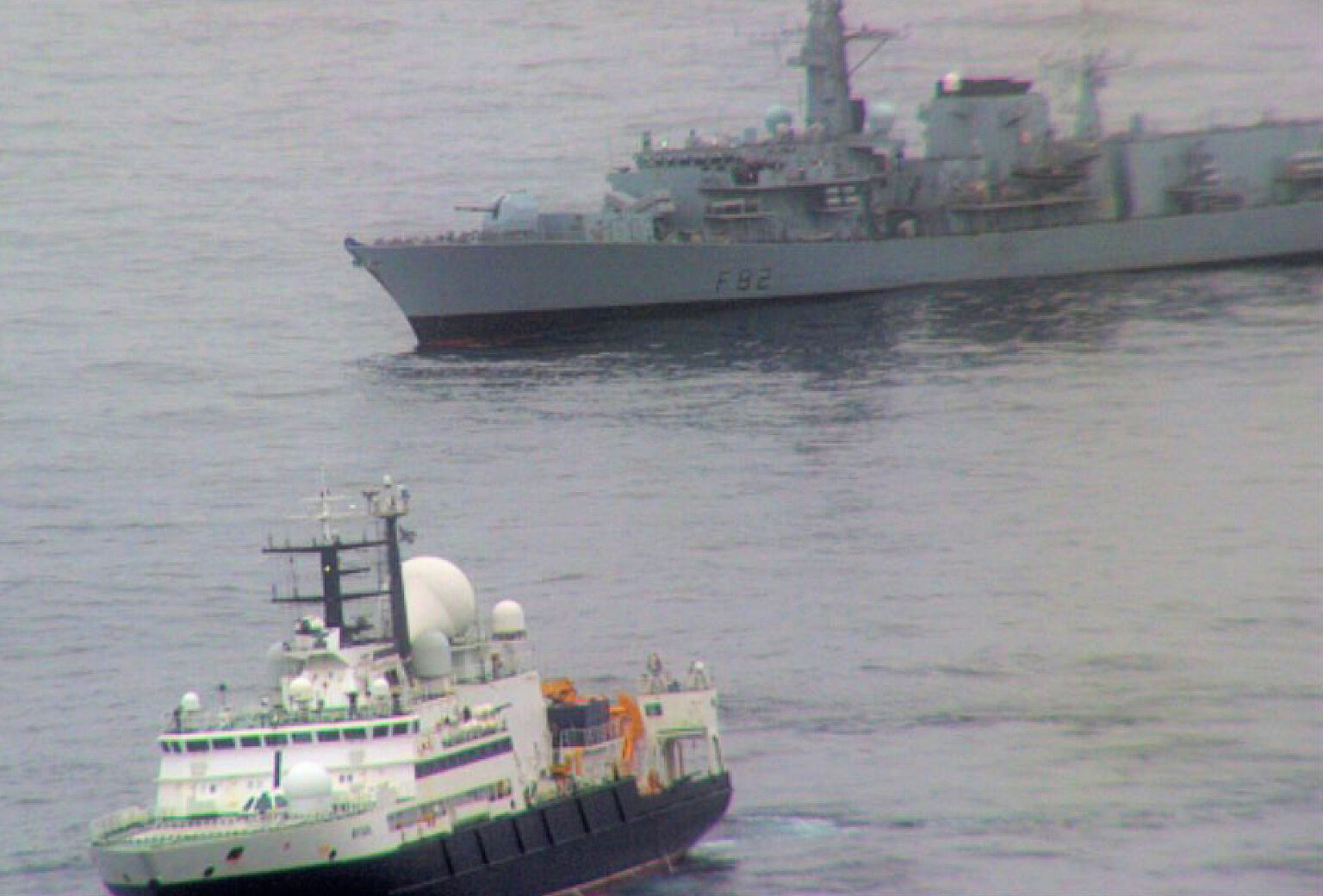 Russian surveillance ship directed lasers at pilots of RAF P-8s ...